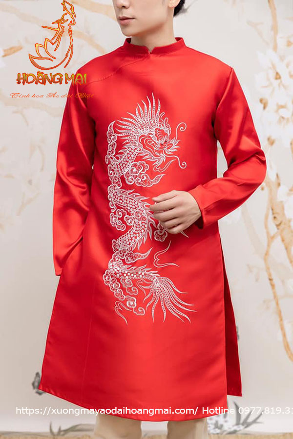 Mẫu thêu rồng Tuyết mưa Nam - xuongmayaodaihoangmai